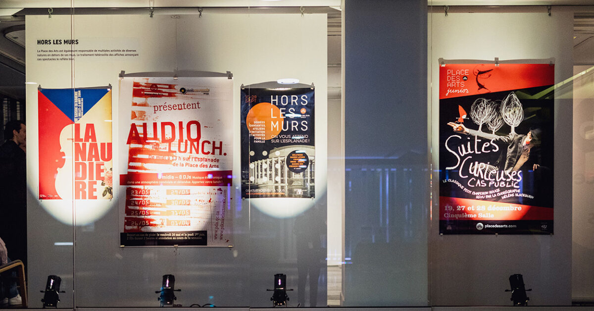 60 YEARS OF SHOW POSTERS: SPOTLIGHT ON GRAPHIC ARTS | Place des Arts