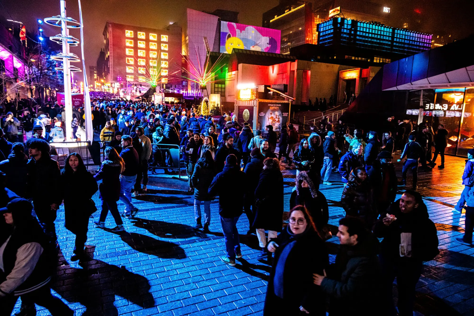 Montréal en Lumière | Place des Arts